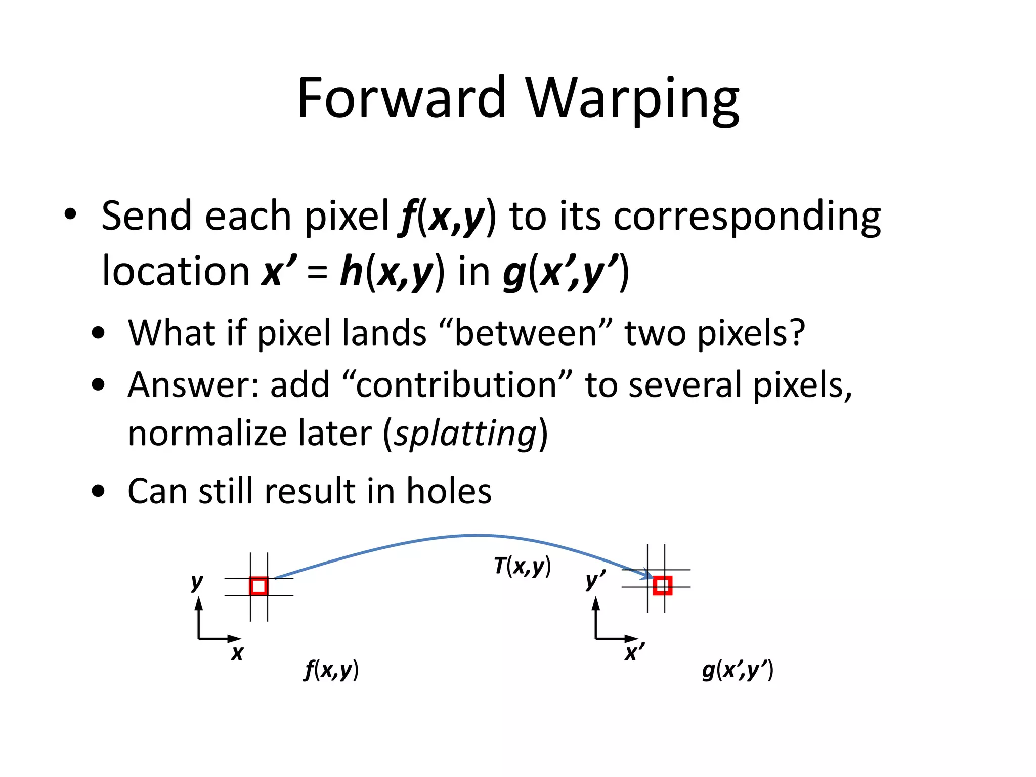 Computer Vision transformations | PPTX