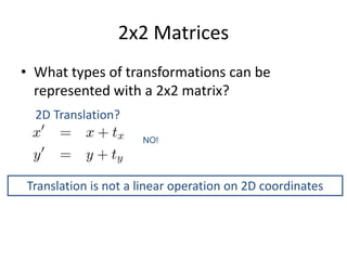 Computer Vision transformations | PPTX