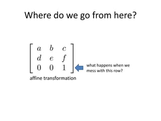 Computer Vision transformations | PPTX