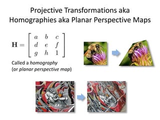 Computer Vision transformations | PPTX