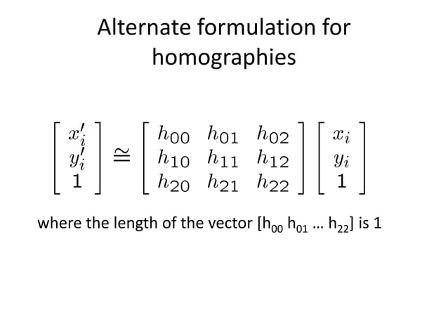 Computer Vision transformations | PPTX | 3-D Graphics | Computer ...