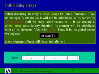 Computer Programming- Lecture 8 | PPT