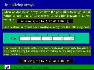 Computer Programming- Lecture 8 | PPT