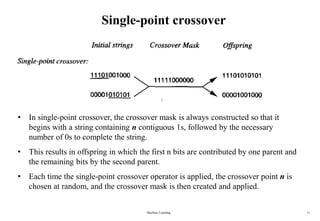 Genetic Algorithm in machine Learning by tom mitchel | PDF