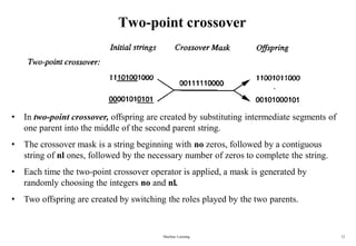 Genetic Algorithm in machine Learning by tom mitchel | PDF