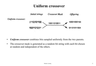 Genetic Algorithm in machine Learning by tom mitchel | PDF