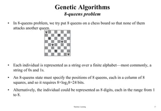 Genetic Algorithm in machine Learning by tom mitchel | PDF