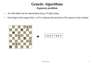 Genetic Algorithm in machine Learning by tom mitchel | PDF