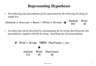 Genetic Algorithm in machine Learning by tom mitchel | PDF