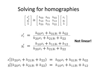 Computer Vision alignment | PPTX
