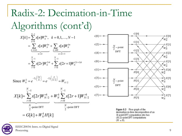Lec08 Computation Of Dft Pdf