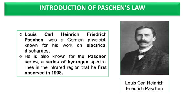 PASCHEN'S LAW , PASCHEN SERIES, EFFECT, IN SIMPLE LANGUAGE|BREAKDOWN IN ...