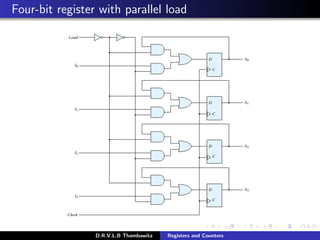 Lec 09 - Registers and Counters | PDF