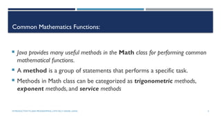Introduction to Java Programming - lec 09.pptx