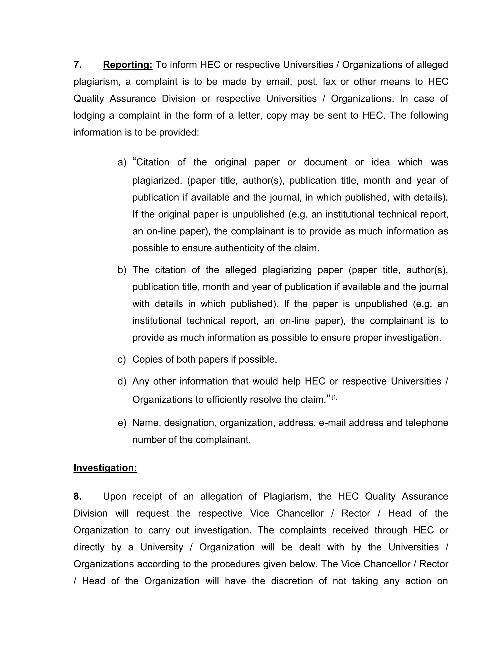Lec09 hec plagiarism policy | PDF
