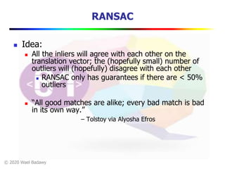 Computer Vision RANSAC | PPTX