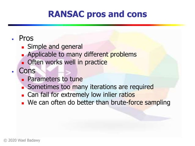 Computer Vision RANSAC | PPTX | Technology & Computing