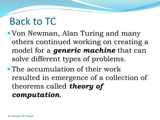 Theory of computation Lec1 | PPTX