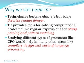 Theory of computation Lec1 | PPTX