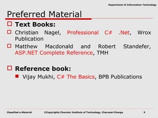Introduction to .NET Framework | PPT