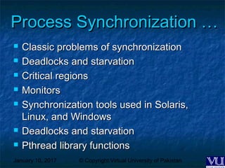 Operating Systems | PPS