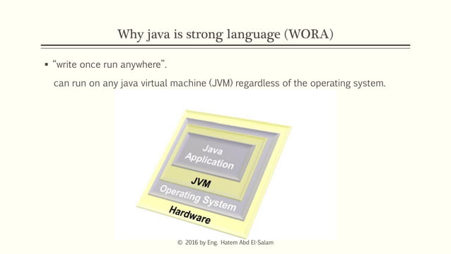 Java- language Lecture 1 | PPT