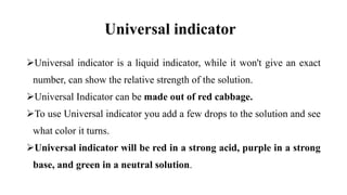 Lecture 1 - PH and Litmus paper | PPTX