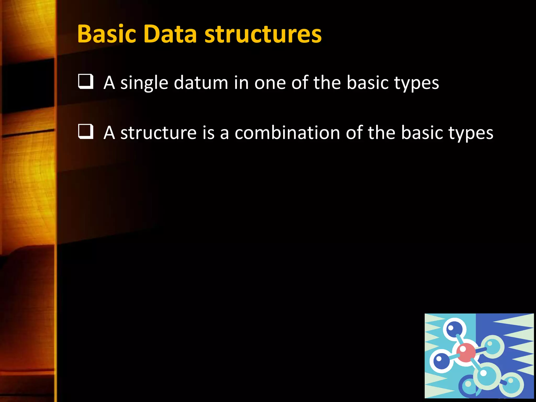 Introduction to Data Structure | PPT