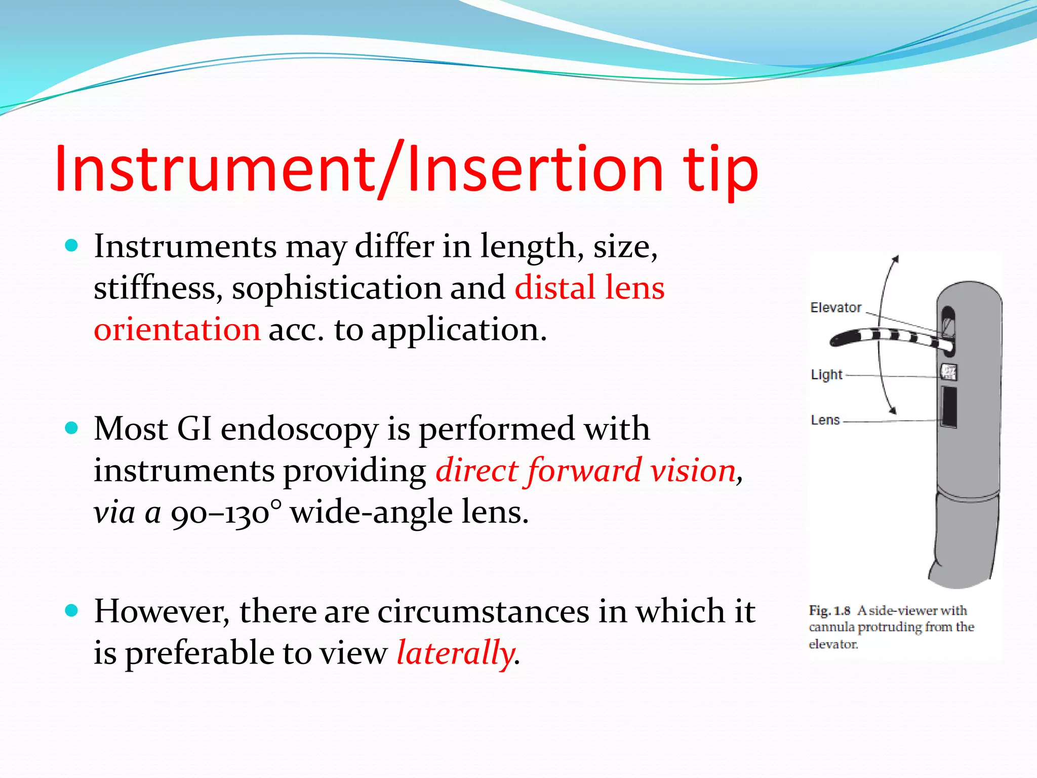 Lec 1 Medical Equipment Endoscopes | PDF
