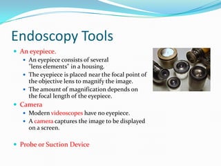 Lec 1 Medical Equipment Endoscopes | PDF | Eye and Vision Conditions ...