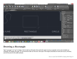 Intro to AutoCAD | PPTX