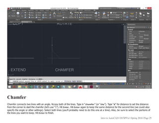 Intro to AutoCAD | PPTX