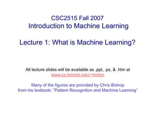 Lecture 1 | PPT