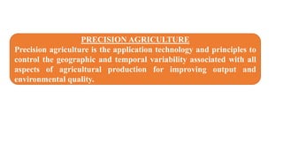 Precision farming | PPTX