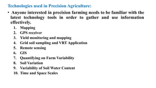Precision farming | PPTX