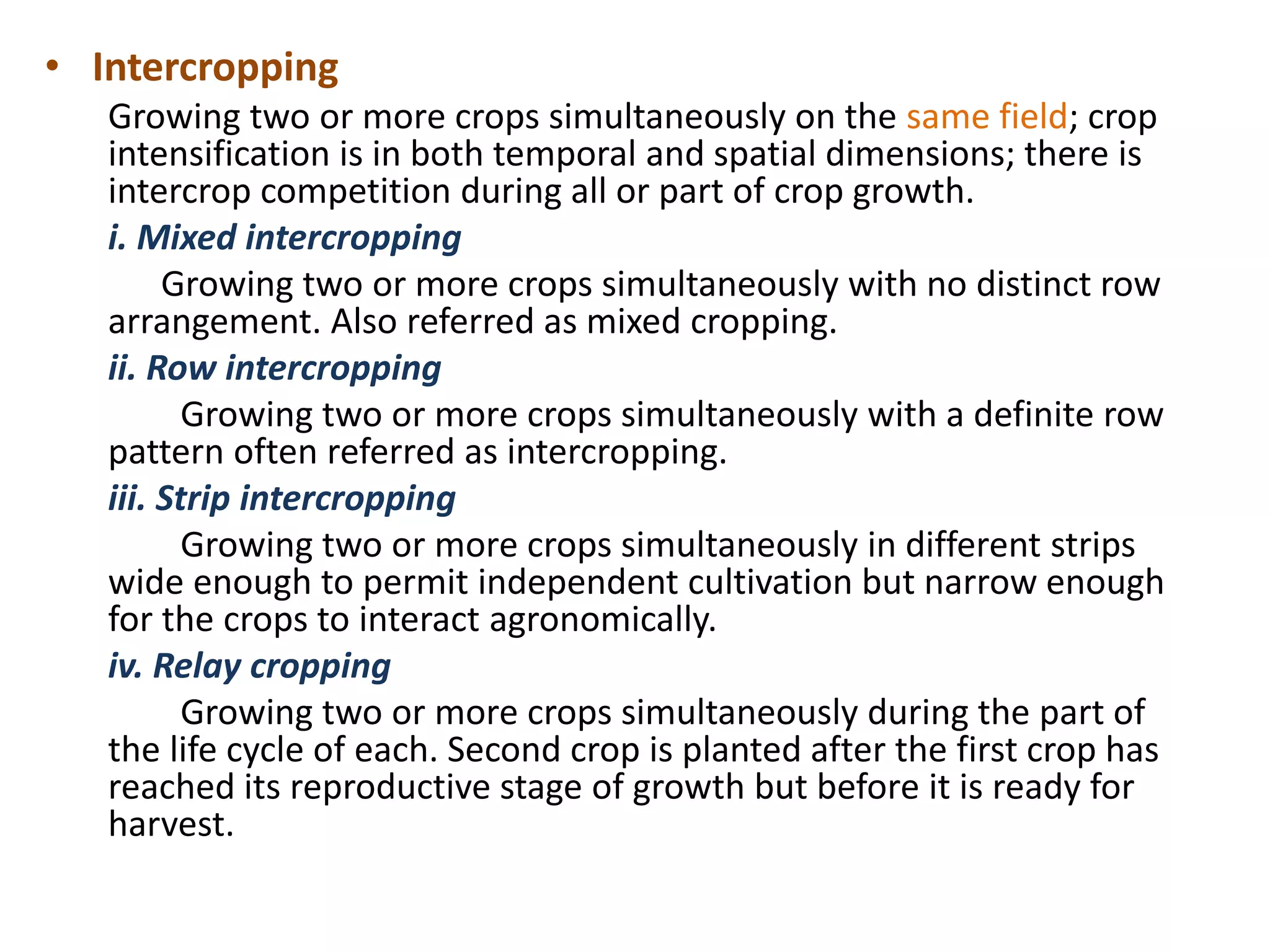 cropping system | PPTX