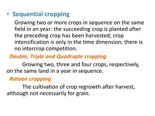 cropping system | PPTX