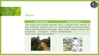 Biomass source-classification and properties | PPTX