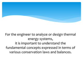 ESA - lecture 1 part 1 energy system analysis | PPT