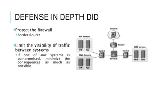 the Network design Security fundimentals | PPT