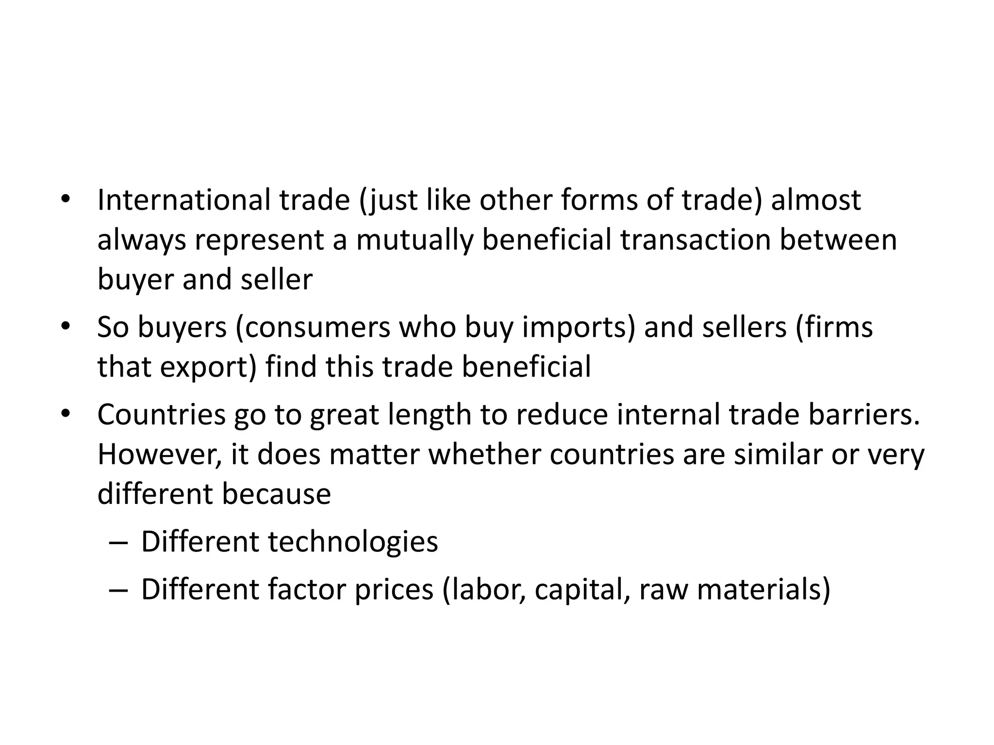 What is international business and trade | PPTX
