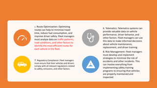 Lec1.pdf Transport Fleet Management lecture 1 | PDF