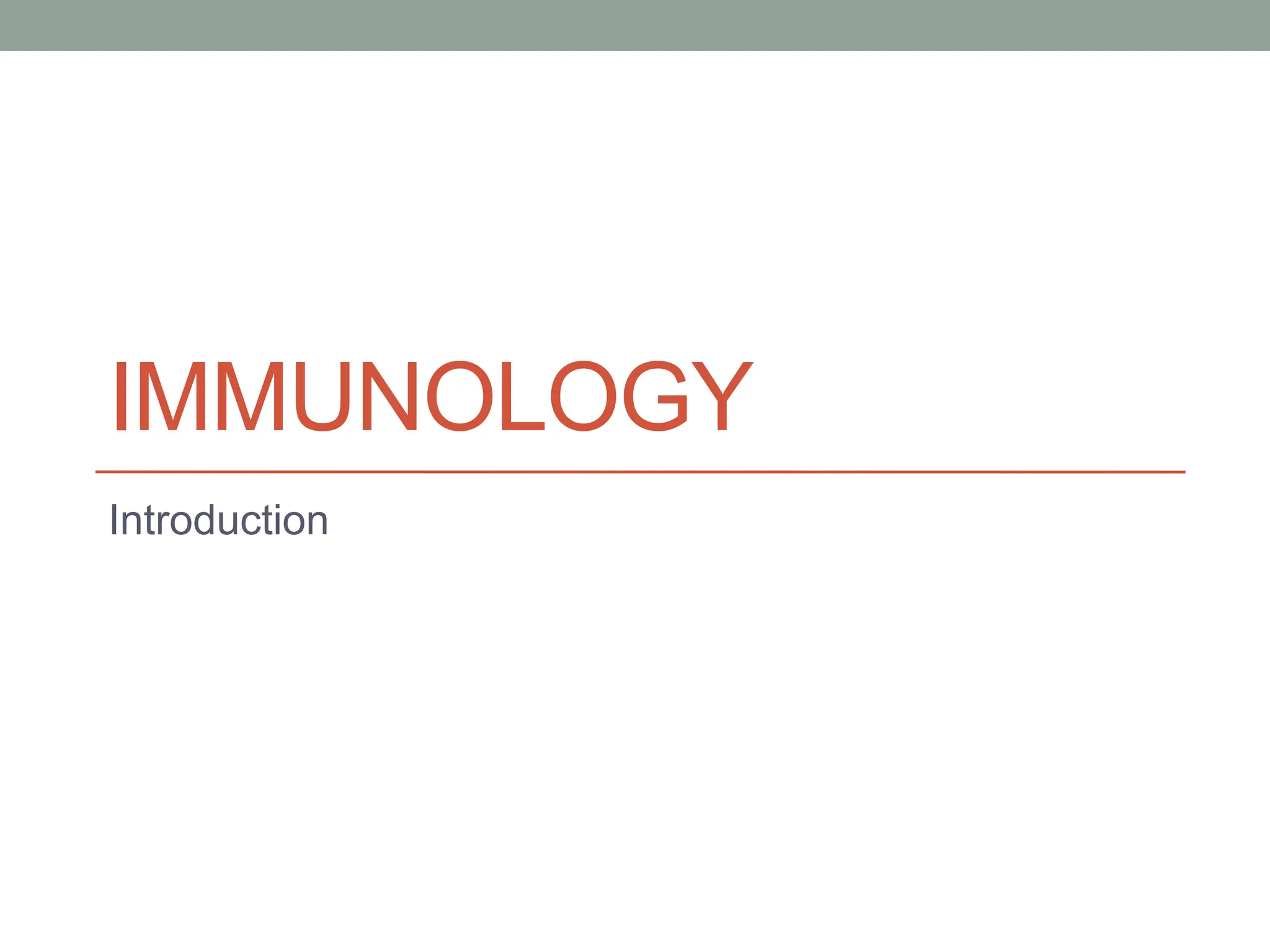 introduction in immunology course definitions | PPTX