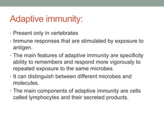 introduction in immunology course definitions | PPTX