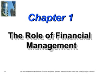 Lecture 1 ..Role of Financial Management | PPT