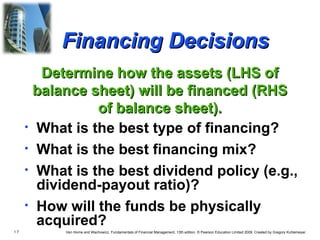 Lecture 1 ..Role of Financial Management | PPT