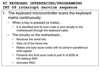 microprocessor systems Lecture 1 Keyboard | PPT