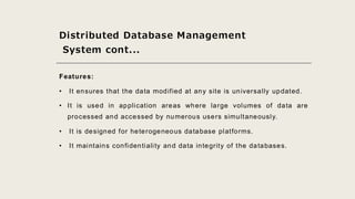 Distributed Database System in English and Amazing | PDF