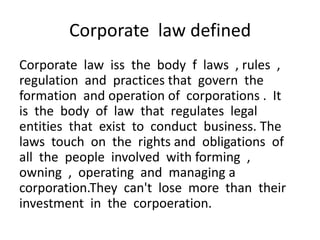 Lec 1 - COMPANY LAW.pptx