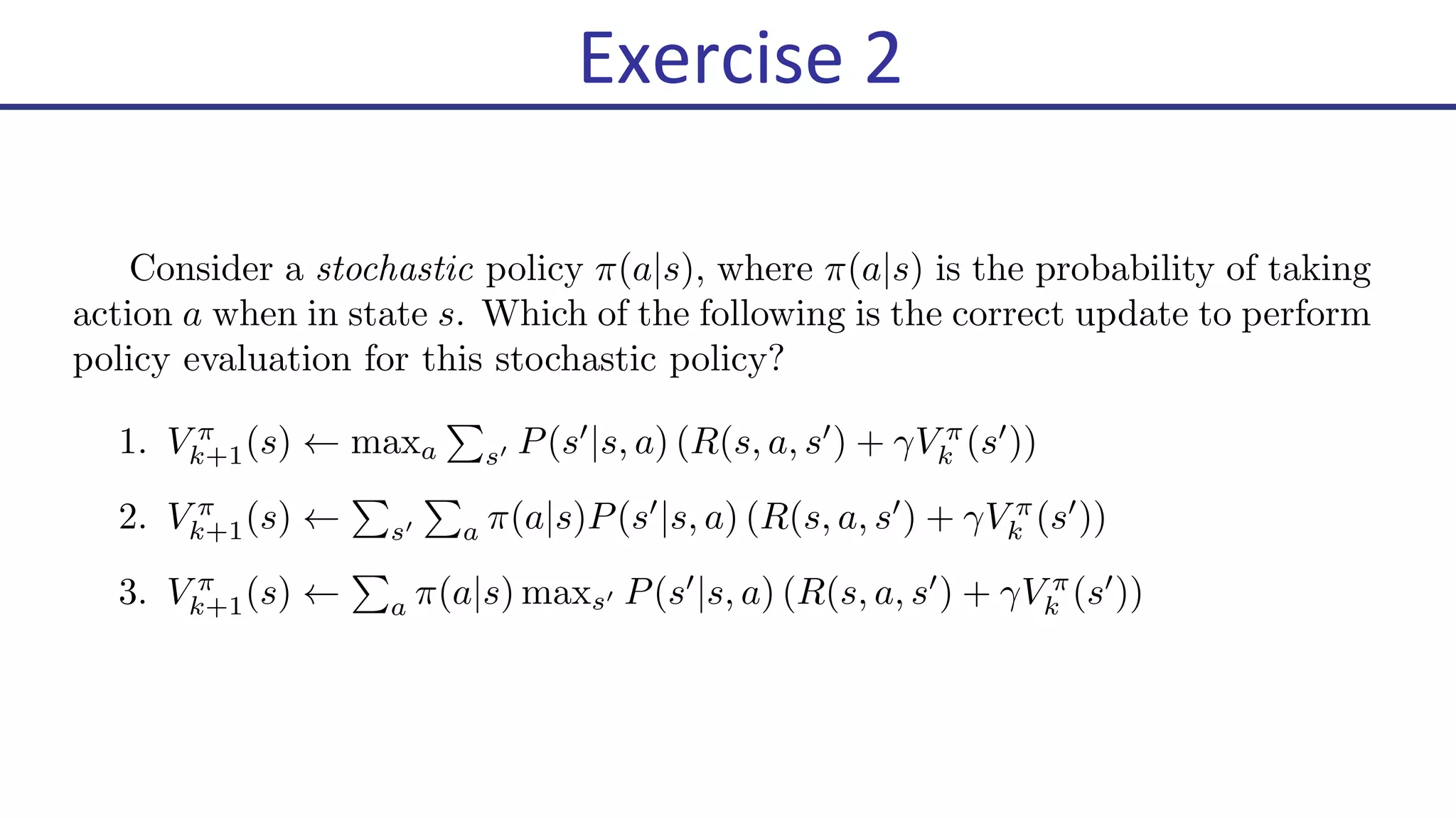 Lec1 intro-mdps-exact-methods | PDF